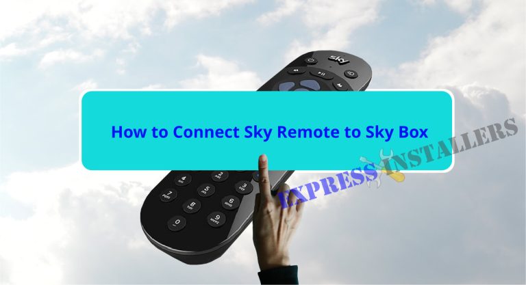 How to Connect Sky Remote to Sky Box