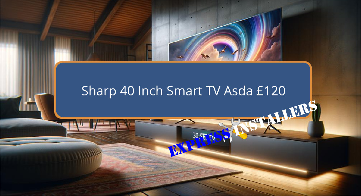 Sharp 40 Inch Smart TV Asda £120 - Express Installers