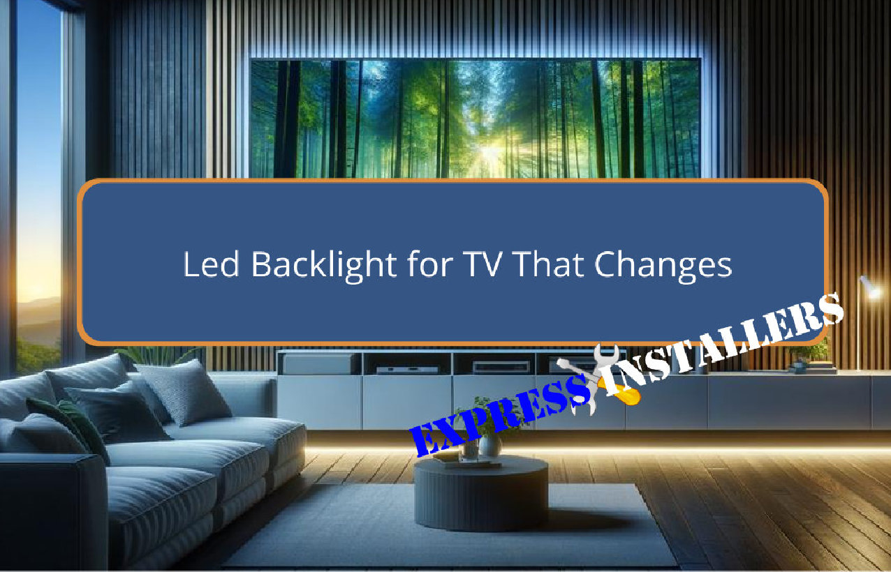 Led Backlight for TV That Changes With Picture - Express Installers