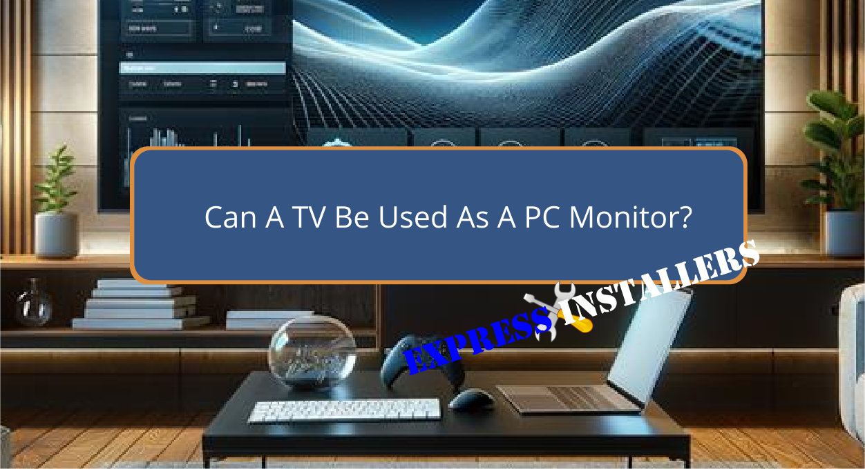 Can A TV Be Used As A PC Monitor? - Express Installers