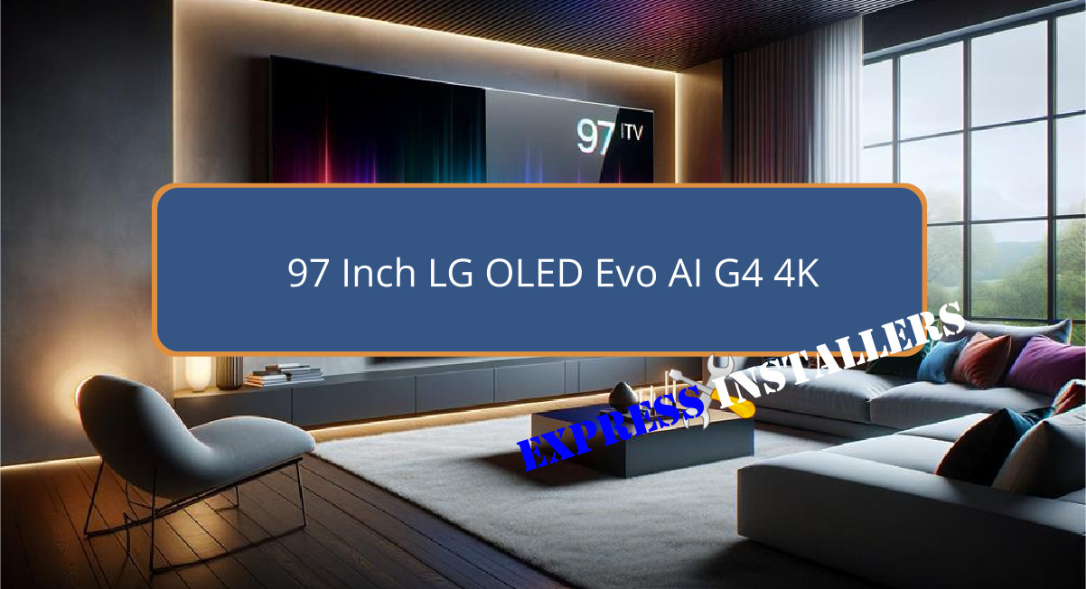 97 Inch LG OLED Evo AI G4 4K OLED97G45LW - Express Installers